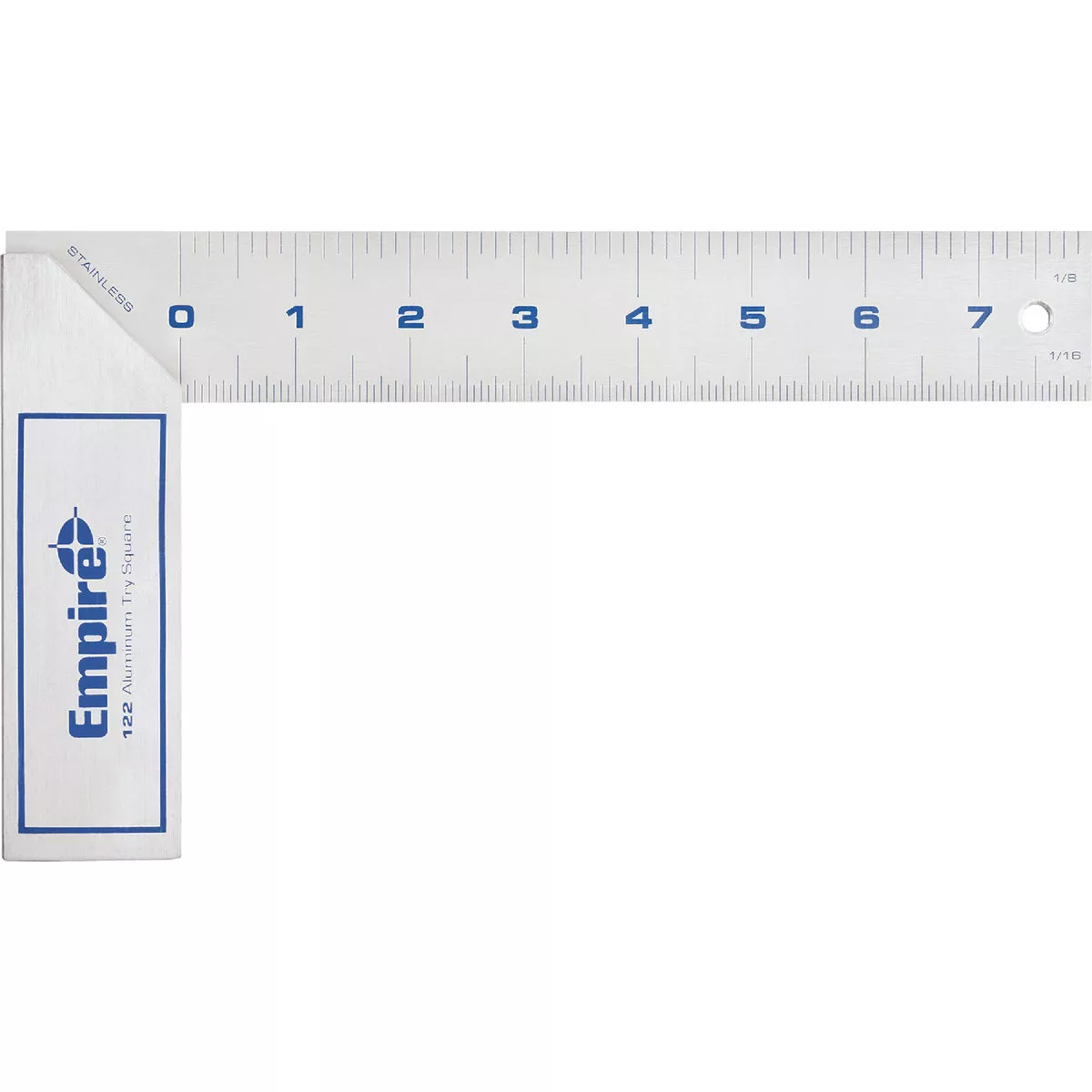 Empire True Blue 8 In. L English Heavy-Duty Try Square | True Value ...