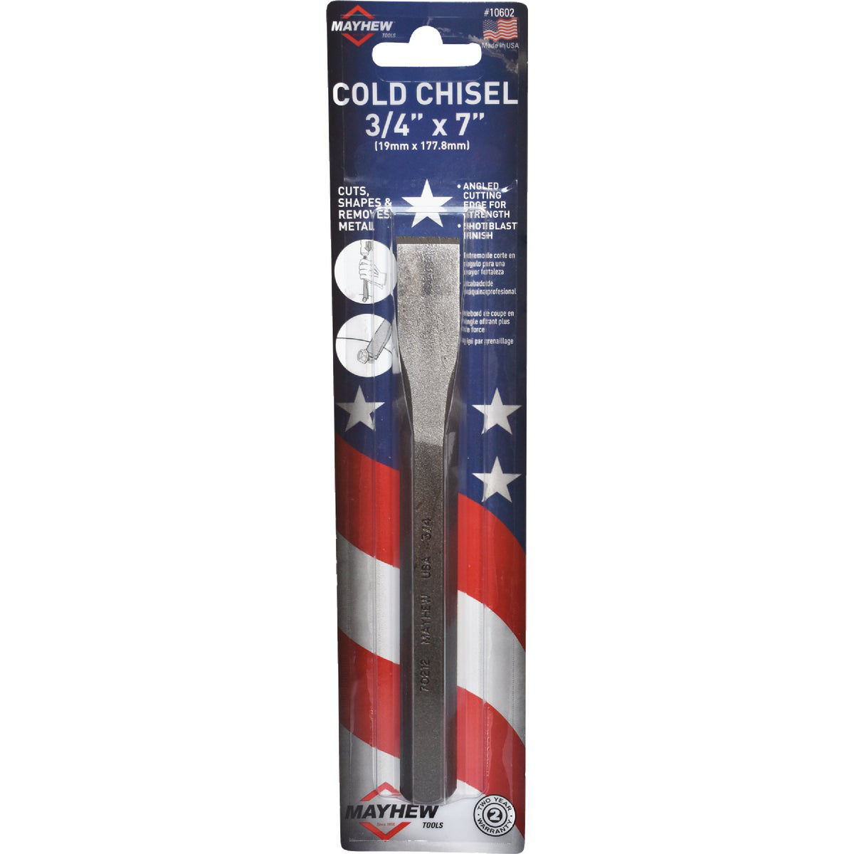 Mayhew Tools 3/4 In. x 7 In. Cold Chisel | Do it Best