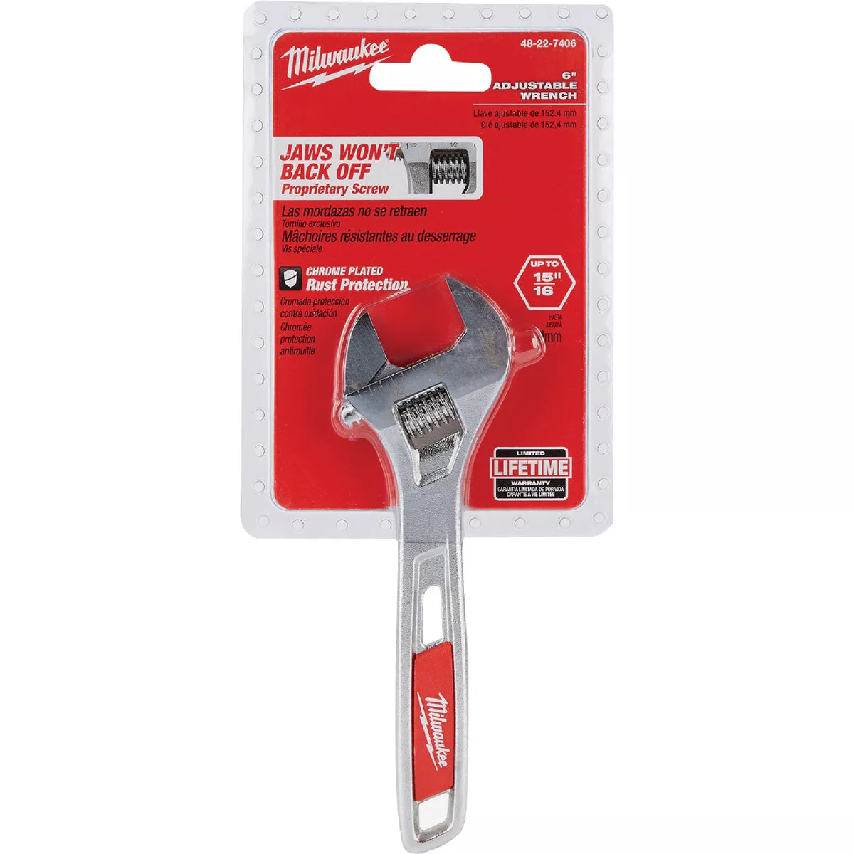 Milwaukee 6 In. Adjustable Wrench | True Value Hardware