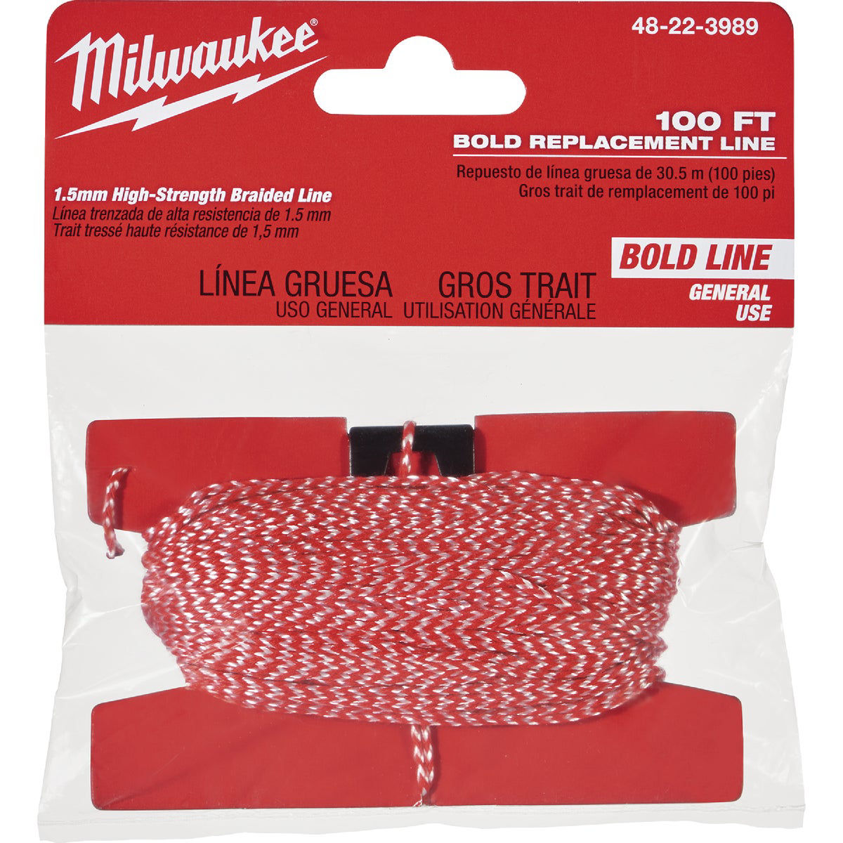 Milwaukee 100 Ft. Braided Nylon Bold Chalk Line | Do it Best