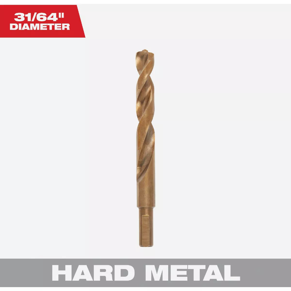 Milwaukee RED HELIX 31/64 In. Cobalt Drill Bit | True Value Hardware