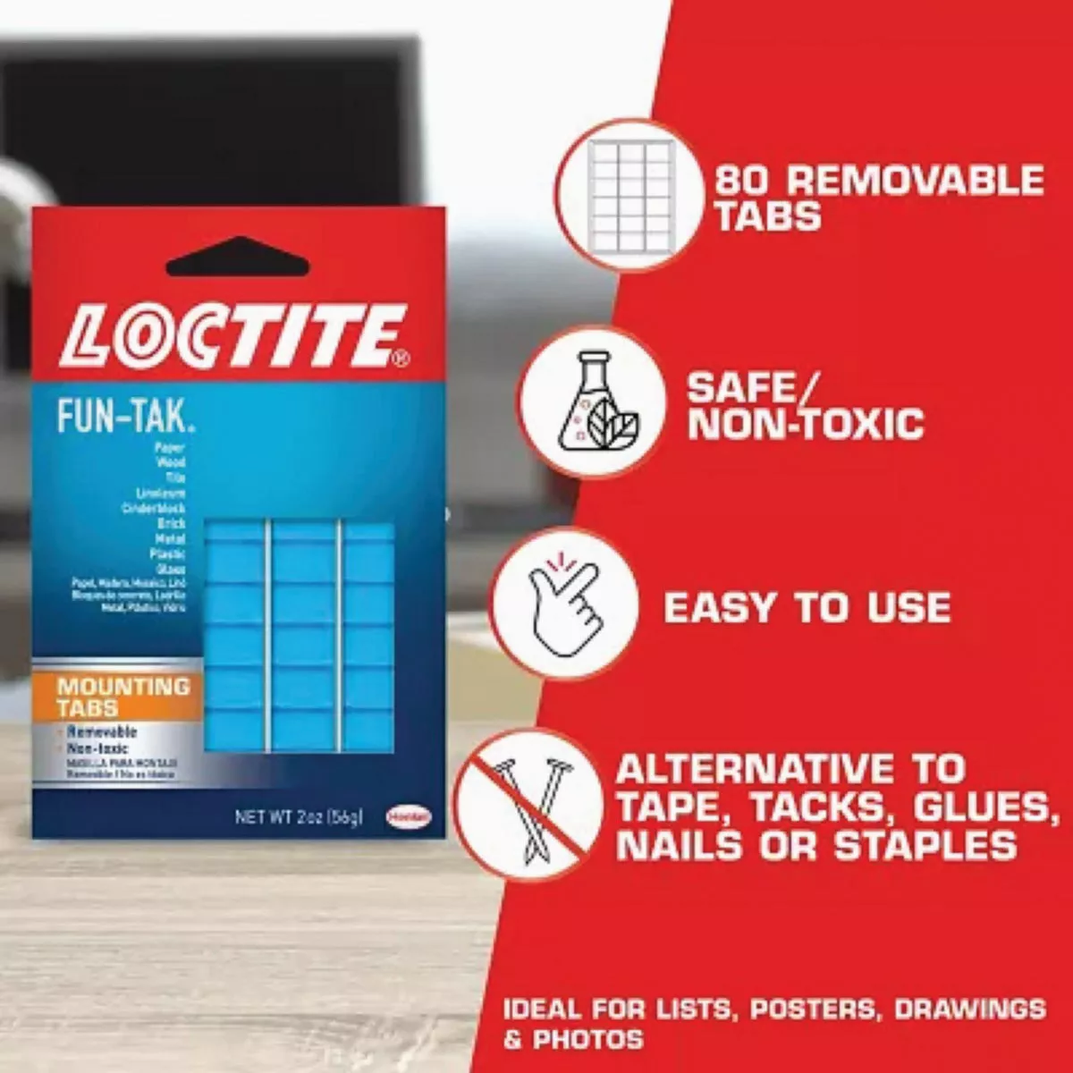 LOCTITE Fun-Tak 2 Oz. Mounting Putty | Do it Best