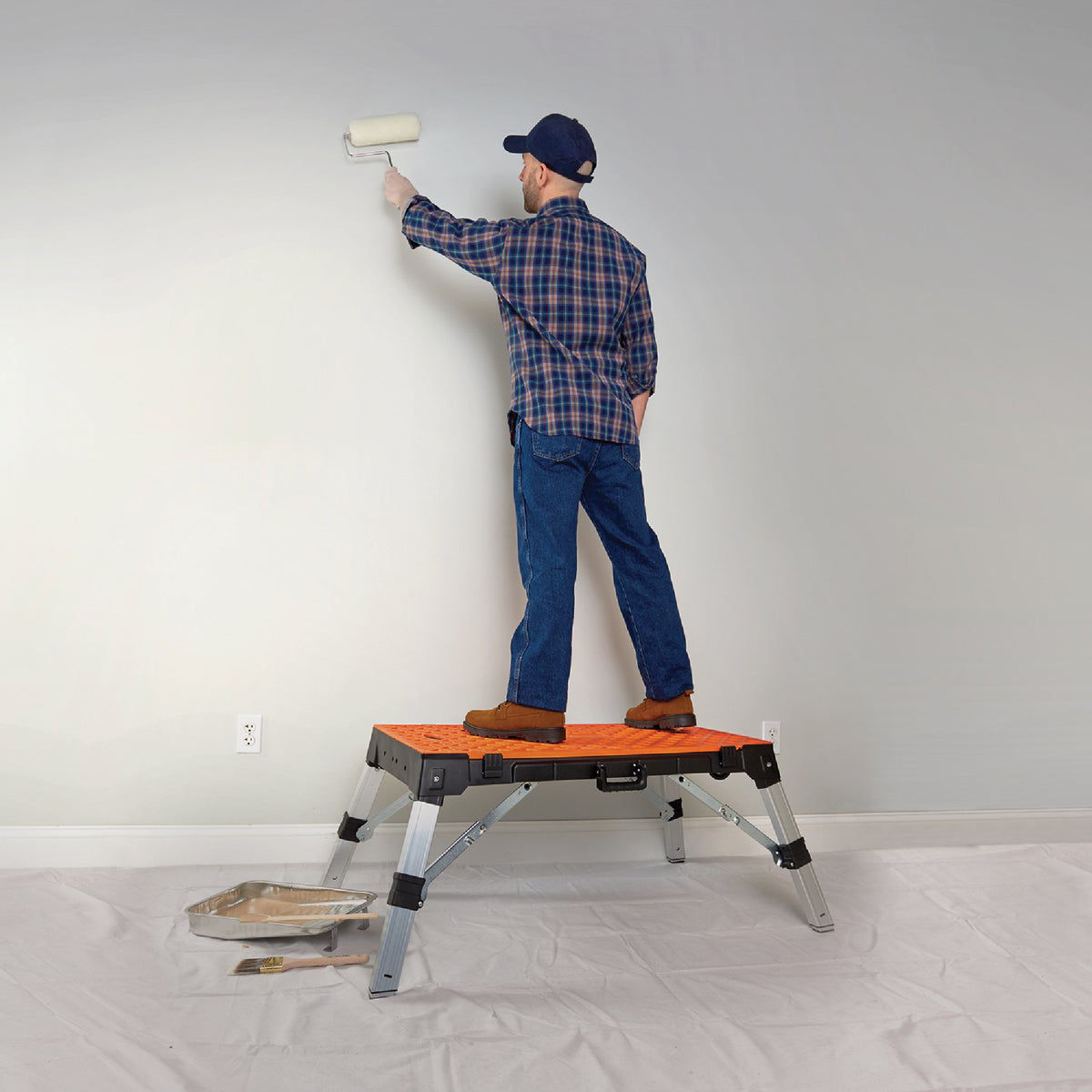 OmniTable 4-in-1 Work Support: Workbench, Work Platform/Scaffold, Dolly ...