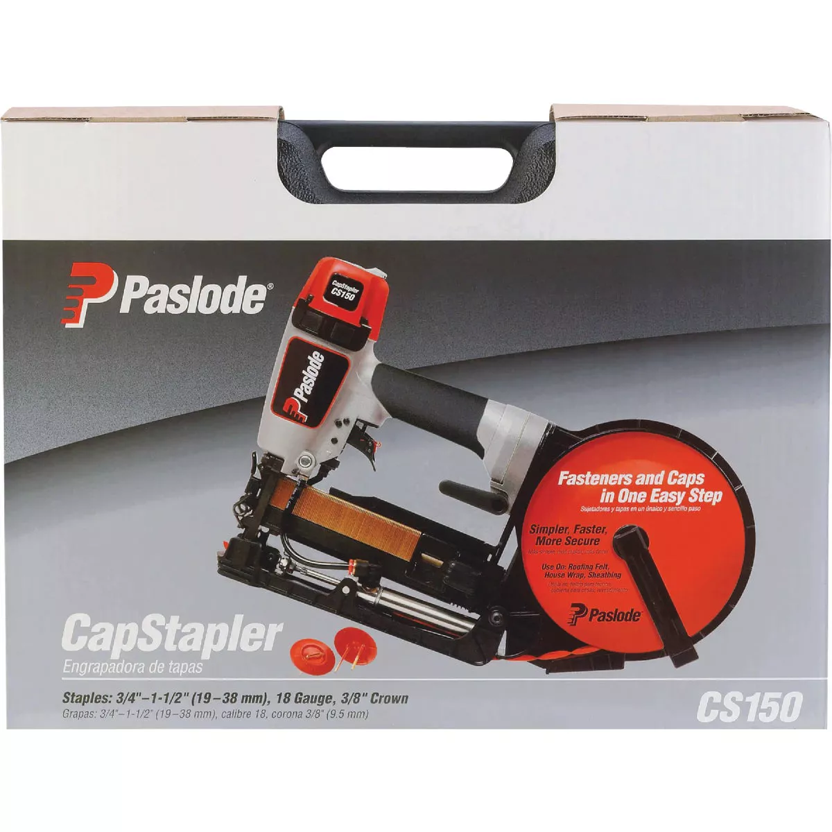 Paslode CS150 18-Gauge 3/8 In Crown Cap Stapler | True Value Hardware