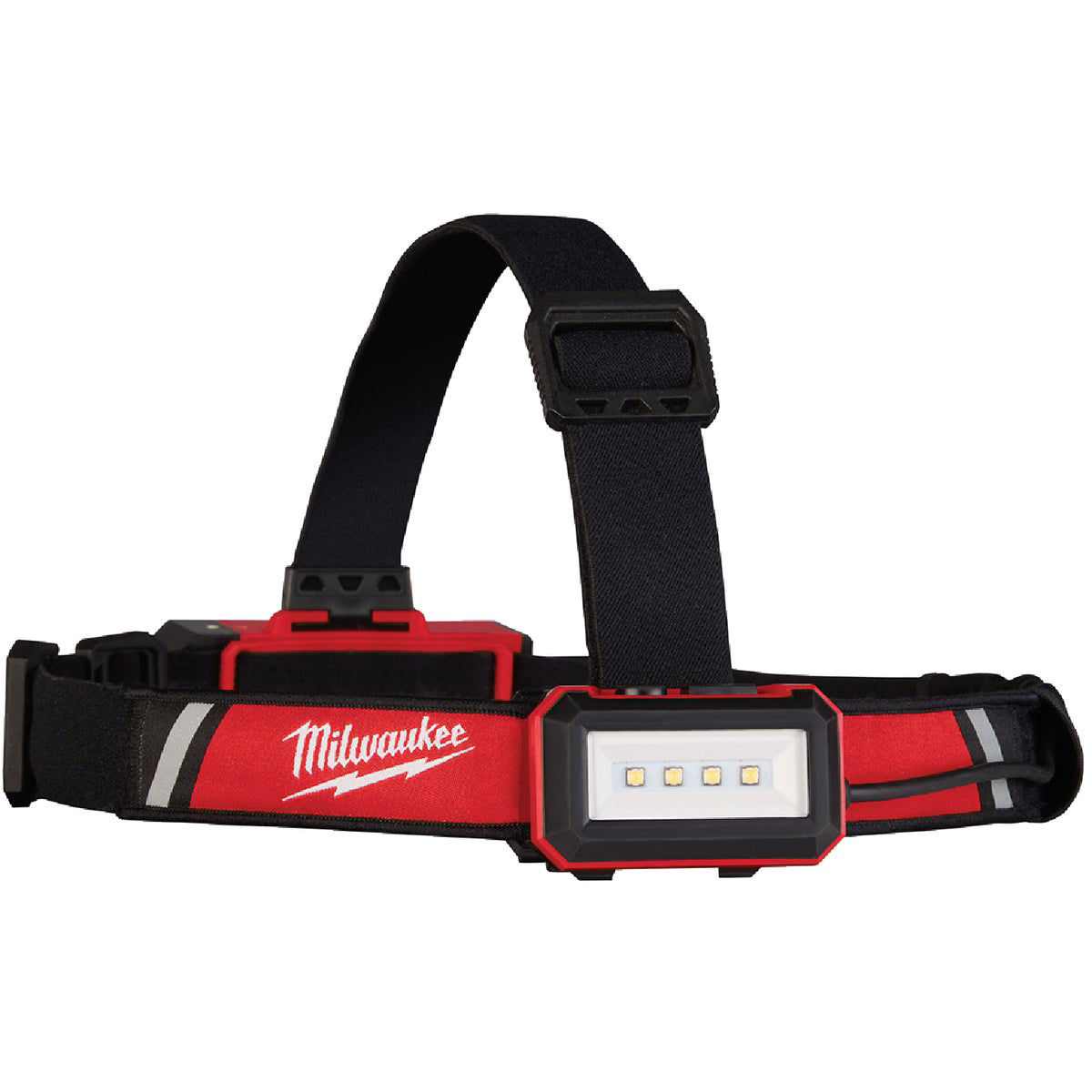 Milwaukee 600 Lm. LED REDLITHIUM USB Rechargeable Low-Profile Headlamp ...