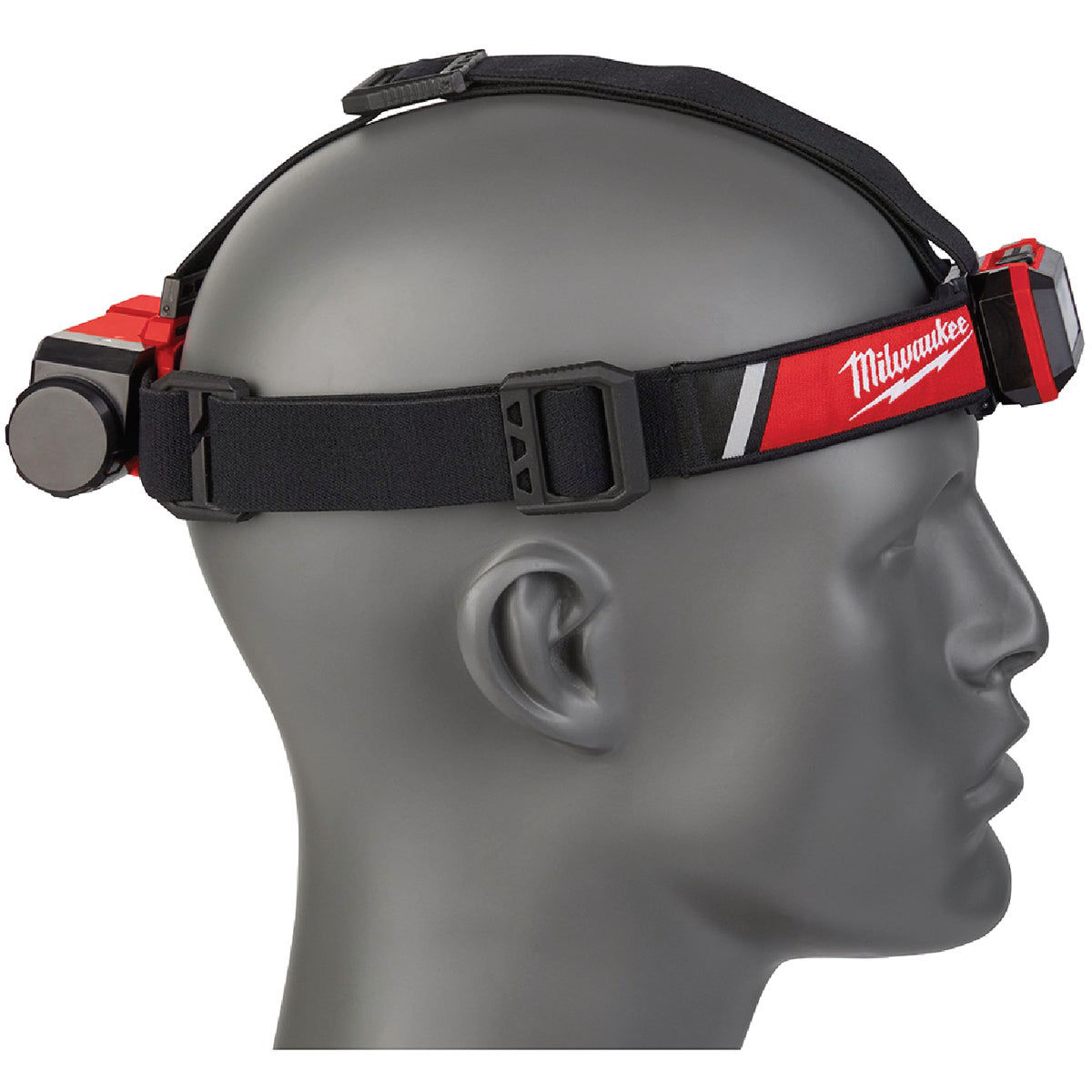 Milwaukee 600 Lm. LED REDLITHIUM USB Rechargeable Low-Profile Headlamp ...