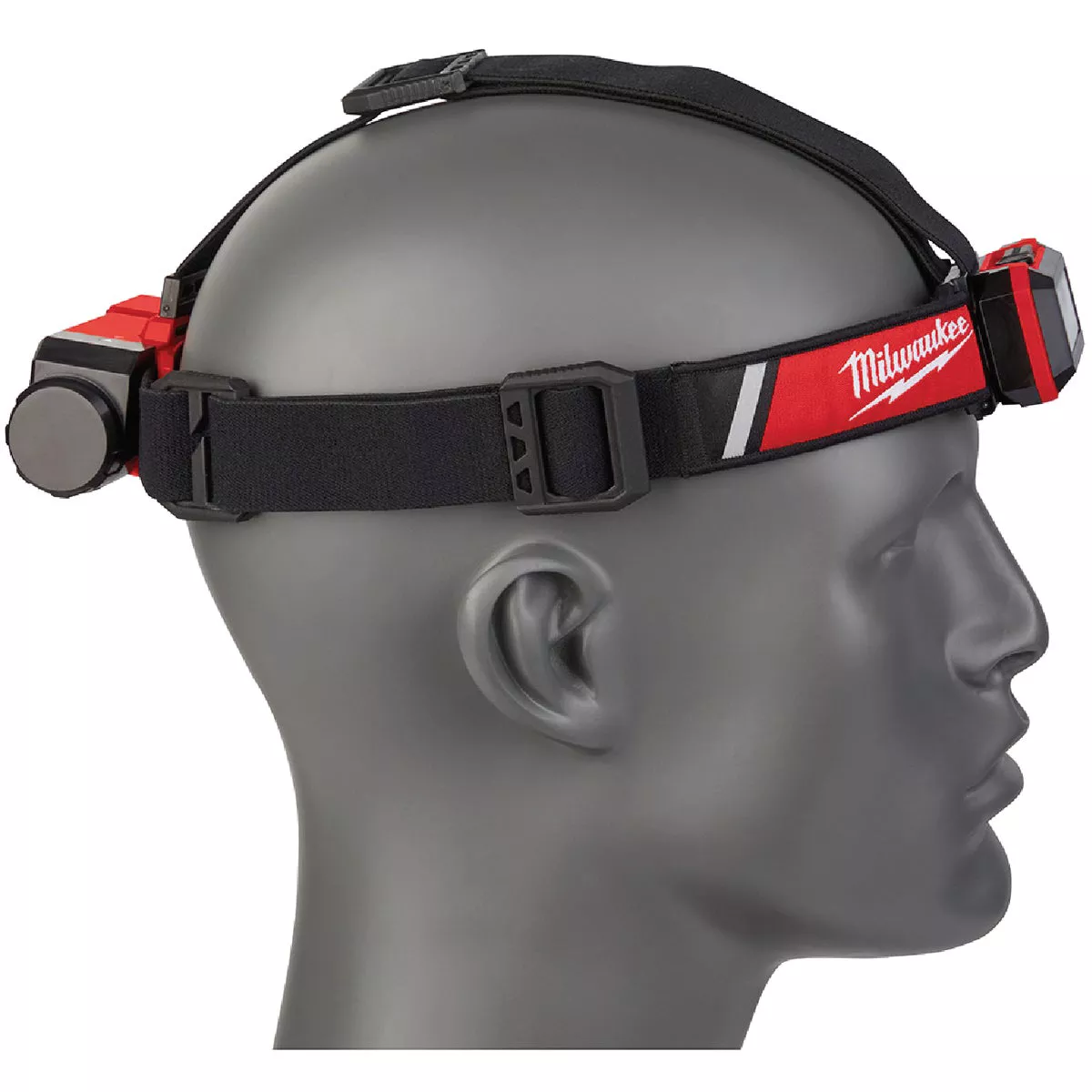 Milwaukee 600 Lm. LED REDLITHIUM USB Rechargeable Low-Profile Headlamp ...