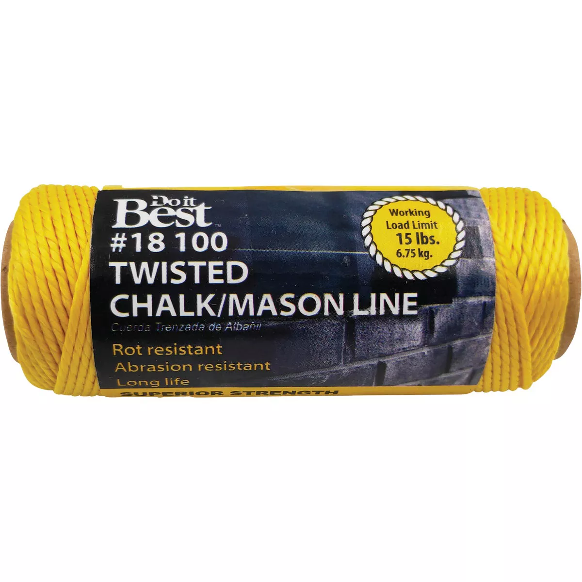 Do it Best 100 Ft. Fluorescent Yellow Twisted Nylon Mason Line | Do it Best