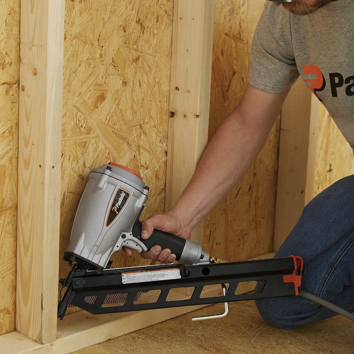 Paslode PowerMaster Plus 30 Degree 3-1/2 In. Pneumatic Framing Nailer ...