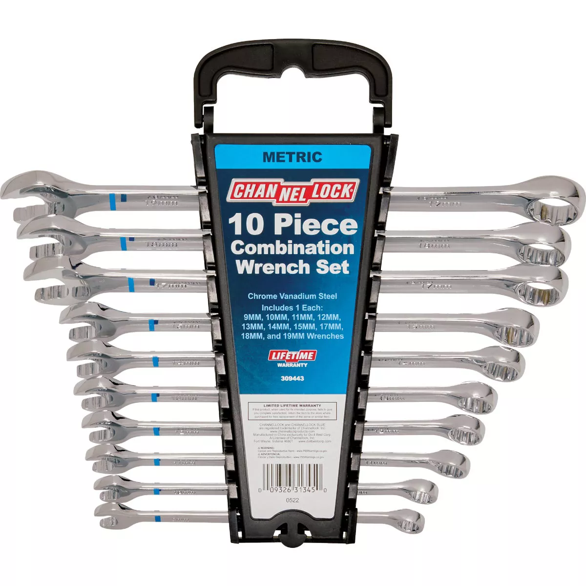 Channellock Metric 12-Point Combination Wrench Set (10-Piece) | Do it Best