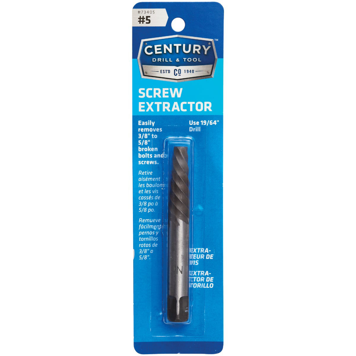 Century Drill & Tool #5 Spiral Flute Screw Extractor | Do it Best