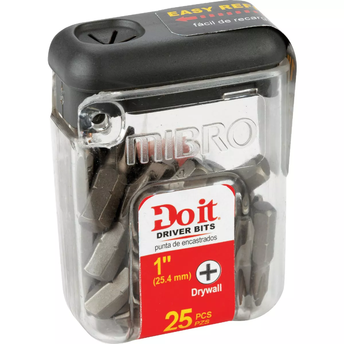 Do it Square Recess 25-Piece #2 1 In. Drywall Screwdriver Bit | True ...