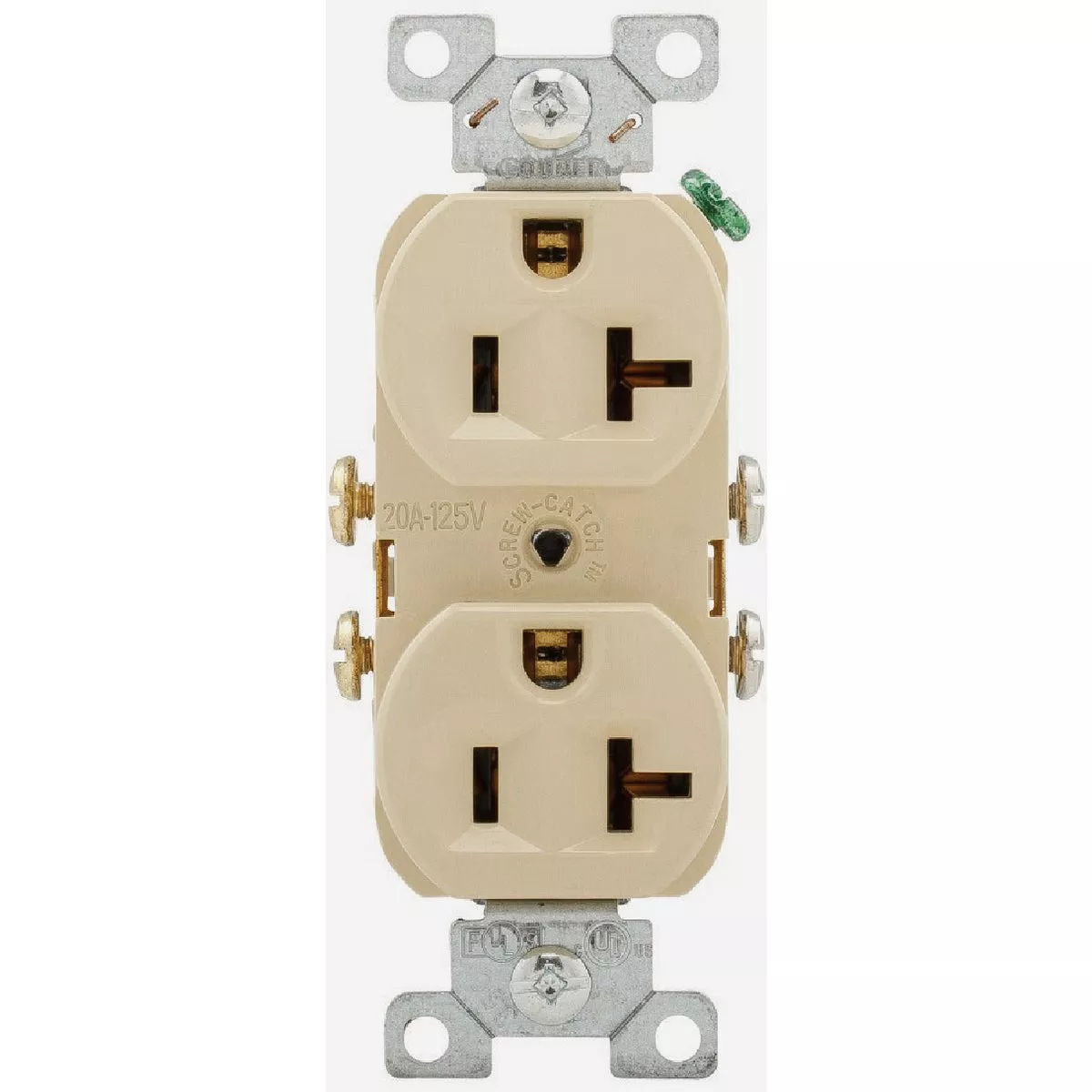 Eaton 20A Ivory Commercial Grade 5-15R Duplex Outlet | True Value Hardware