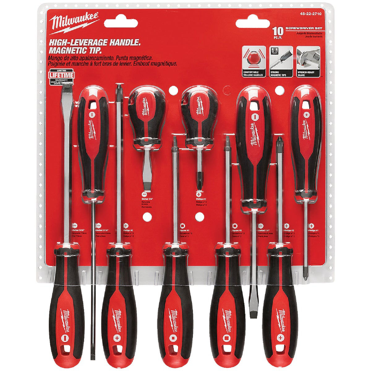 Milwaukee Screwdriver Set (10-Piece) | Do it Best