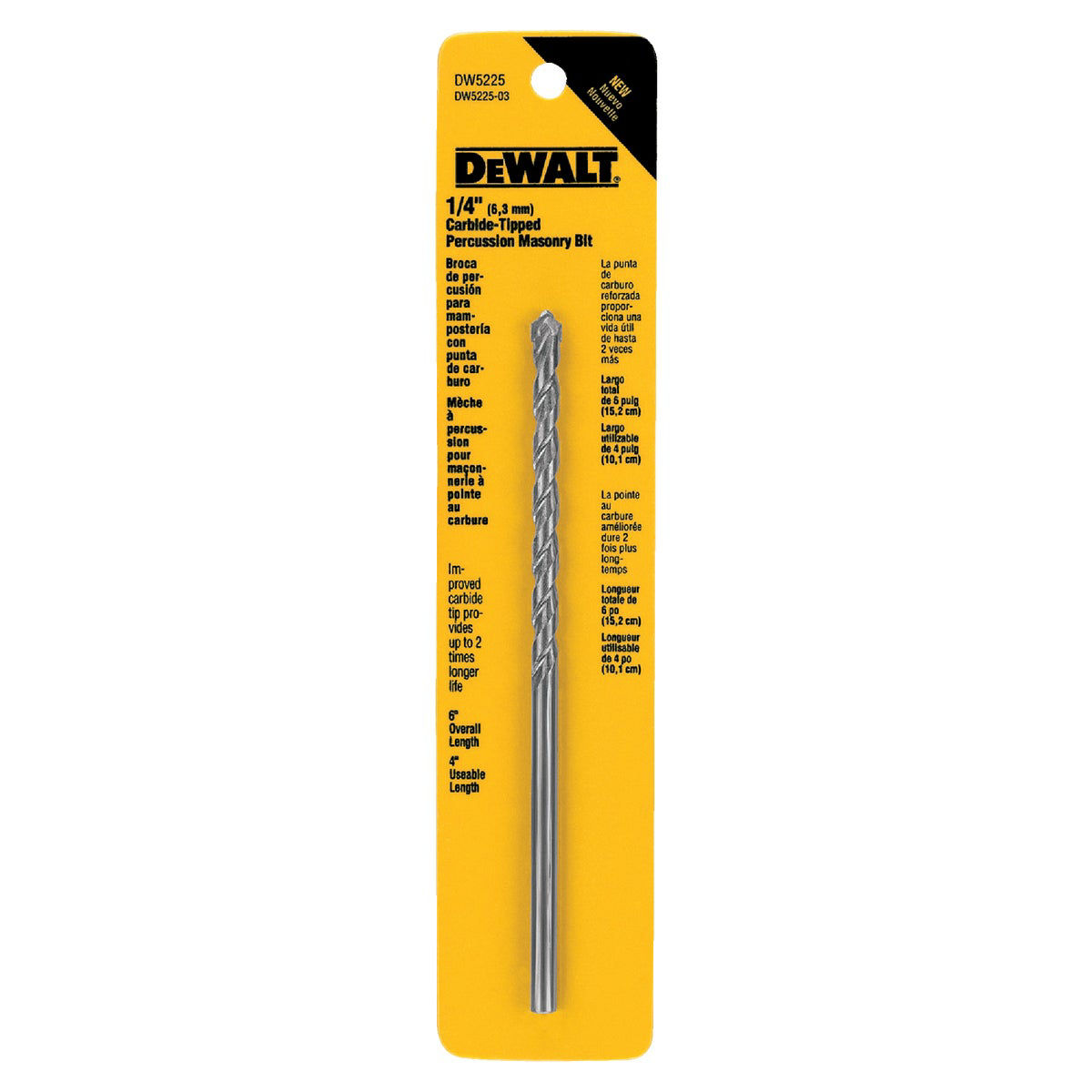 DEWALT 1/4 In. x 6 In. Masonry Drill Bit | Do it Best