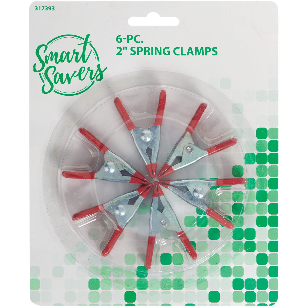 Smart Savers 2 In. Metal Spring Clamp Set (6-Piece) | Do it Best