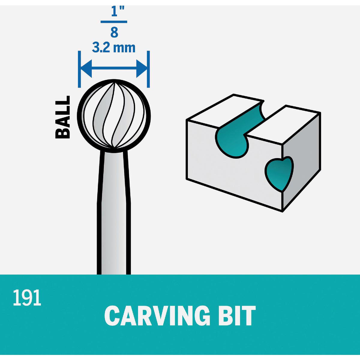 Dremel 1/8 In. High Speed Steel High-Speed Cutter | Do it Best