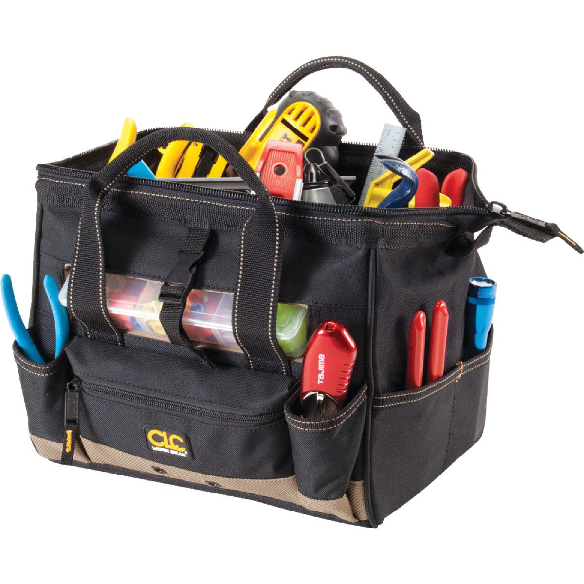 CLC 21-Pocket 12 In. Tool Bag with Top-Side Tray | Do it Best
