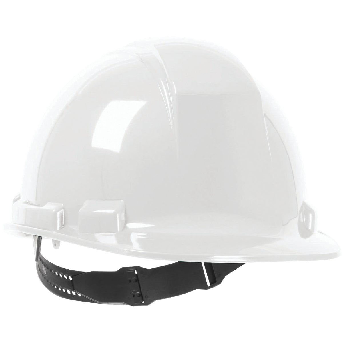Safety Works White Cap Style Non-Vented Hard Hat with Pin Lock | Do it Best