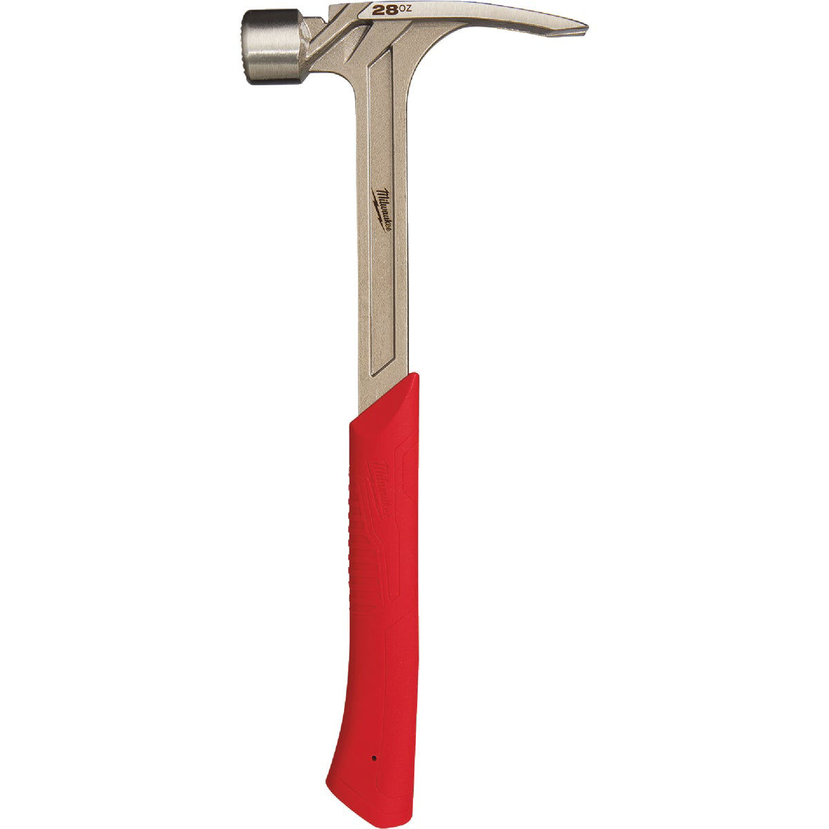 Milwaukee 28 Oz. Milled-Face Framing Hammer with Steel I-Beam Handle ...