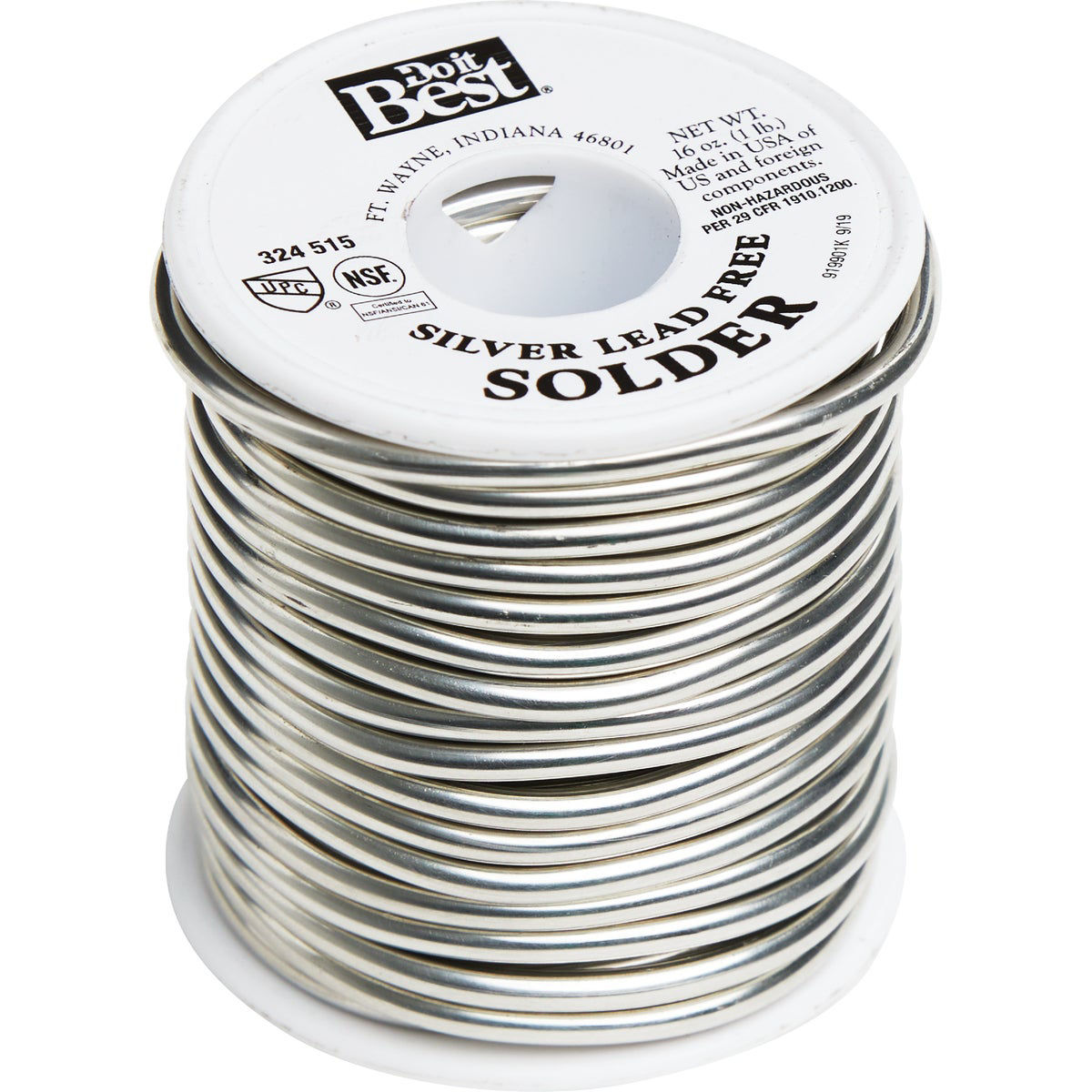 Do it Best 1 lb Solid 96% Tin, 4% Silver Solder | Do it Best