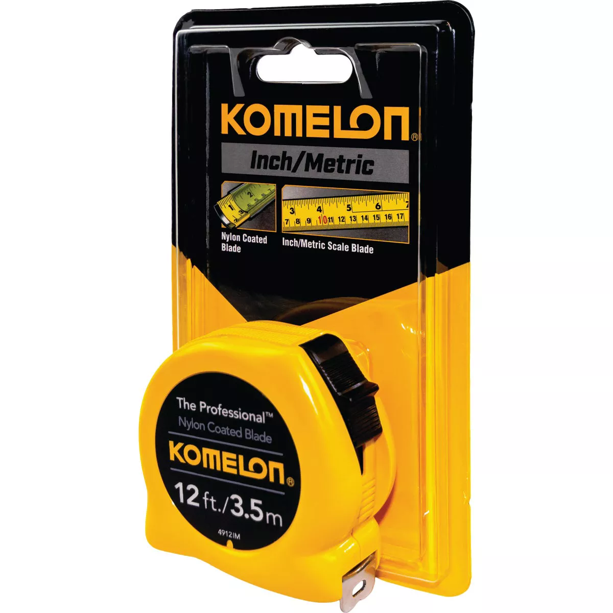 Komelon The Professional 3.5m/12 Ft. Metric/SAE Tape Measure | Do it Best
