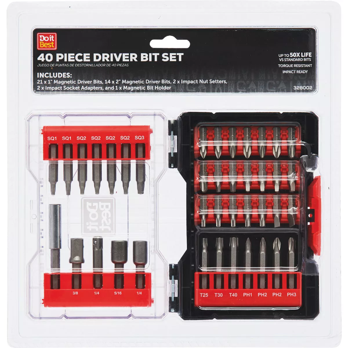 Do it Best 40-Piece Impact Screwdriver Bit Set | True Value Hardware