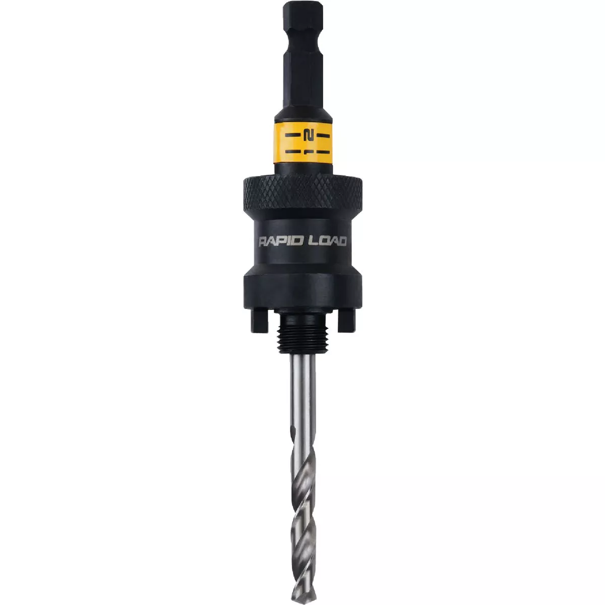 DEWALT 9/16 In. - 1-3/16 In. Quick Change Arbor 3/8 In. Shank Hole Saw ...