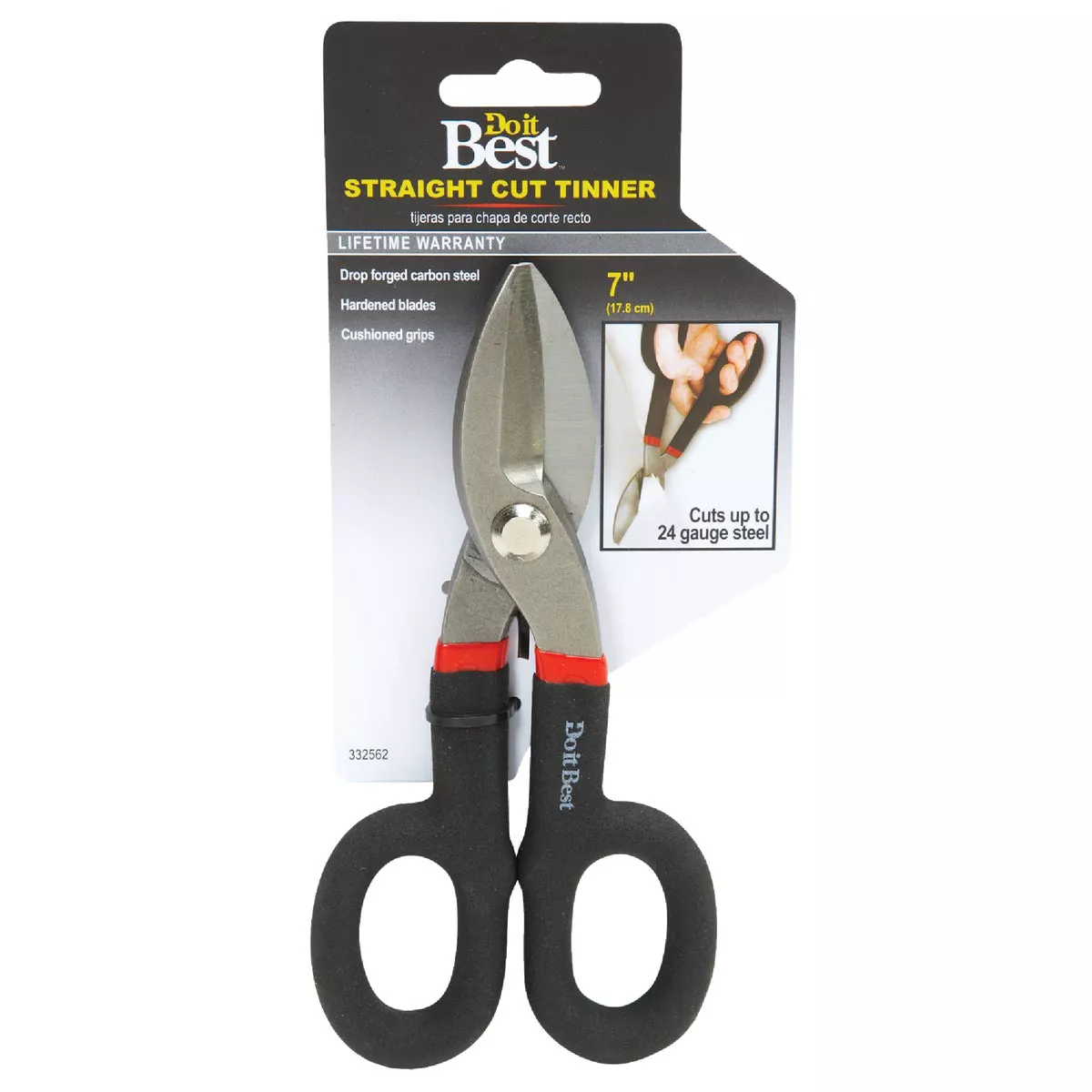 Do it Best 7 In. Tin Straight Snips | Do it Best