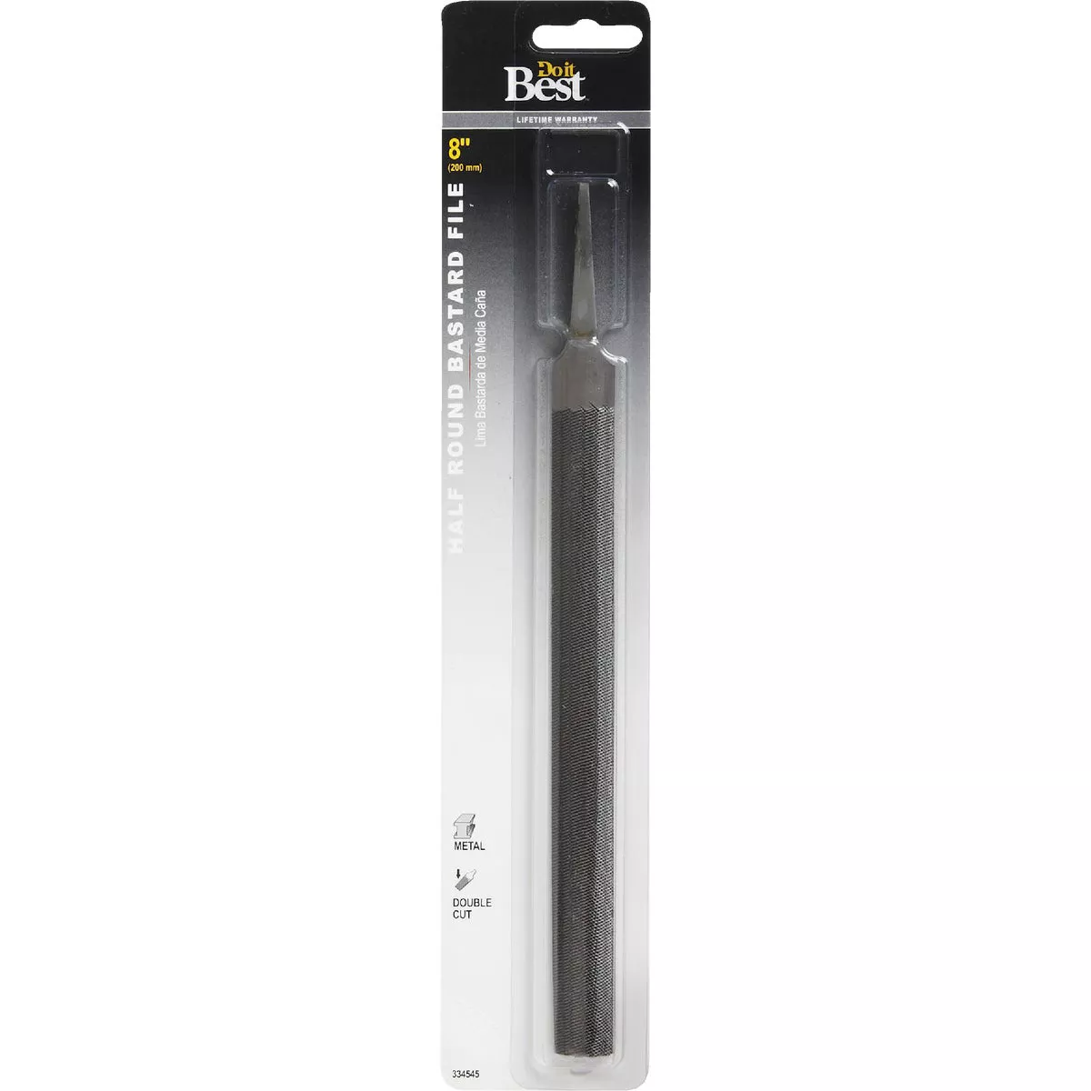 Do it Best 8 In. Half Round Bastard File | True Value Hardware