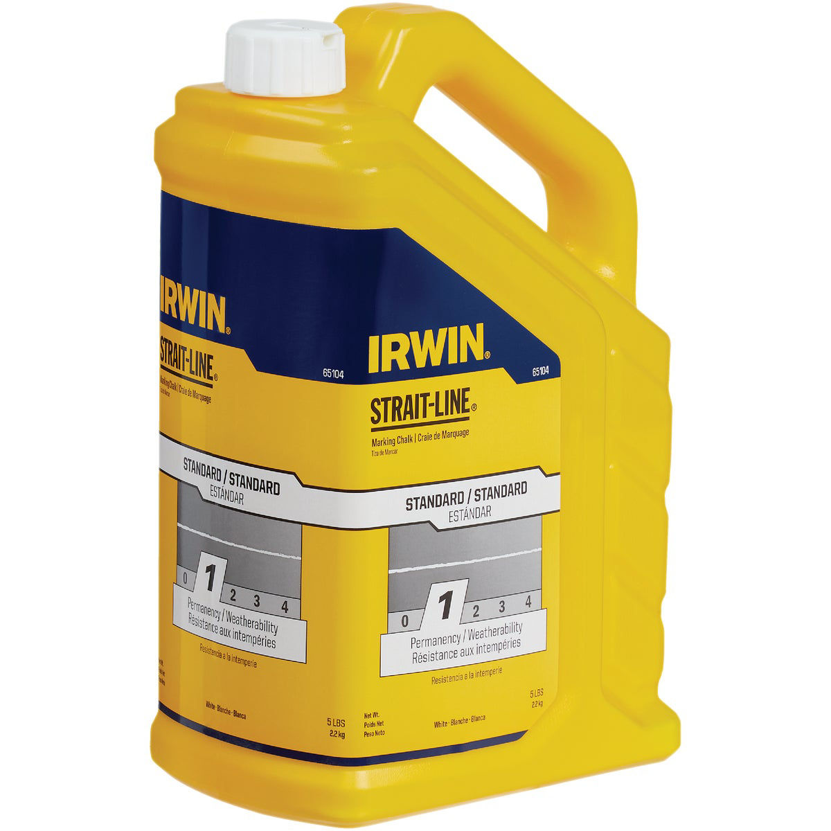 Irwin STRAIT-LINE 5 Lb. Standard White Marking Chalk | Do it Best