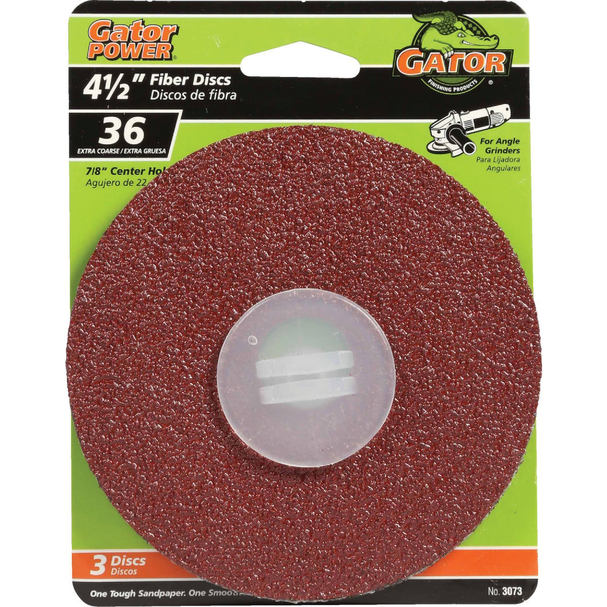 Gator 4-1/2 In. 36 Grit Fiber Disc (3-Pack) | Do it Best