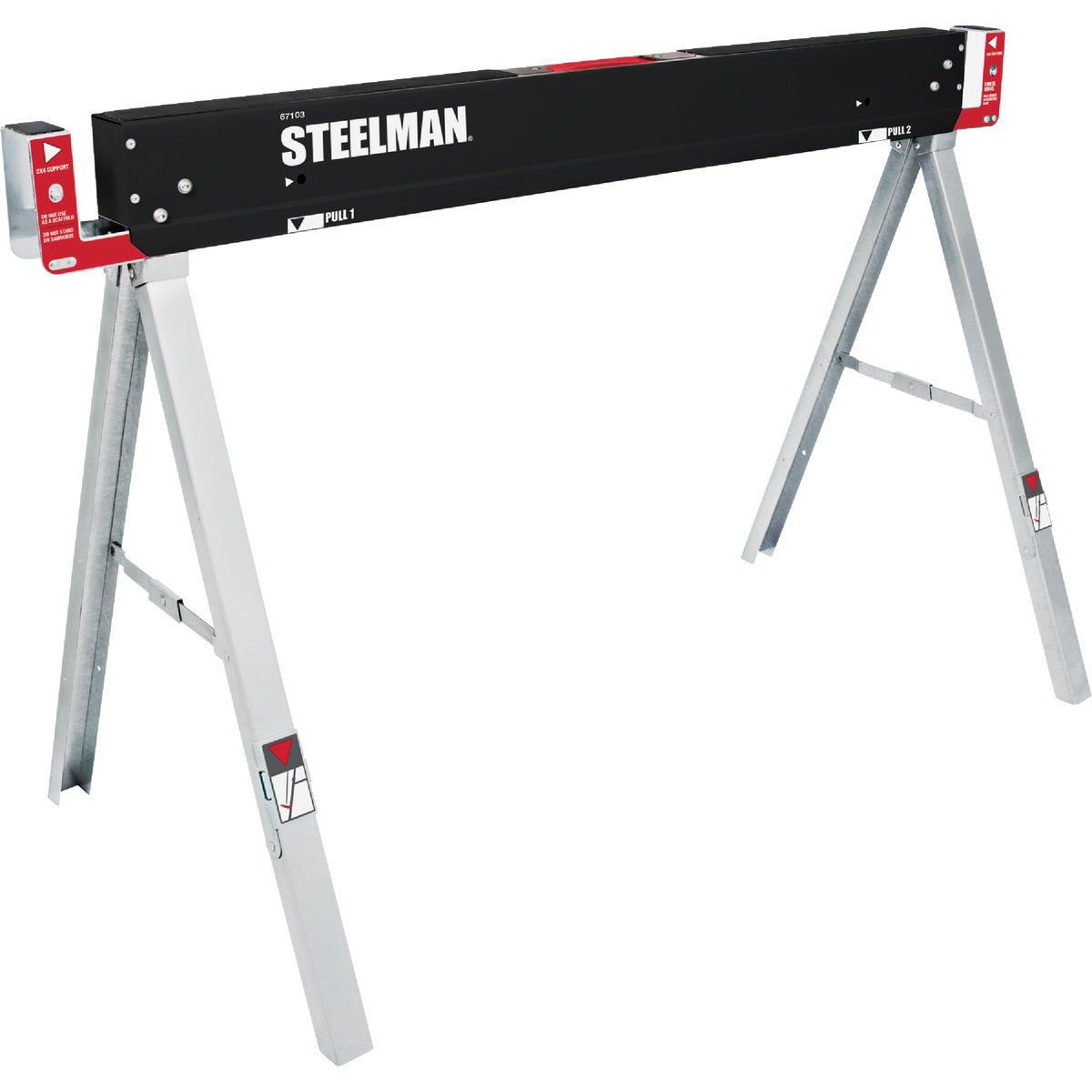 Steelman 47 In. Folding Sawhorse | Do it Best