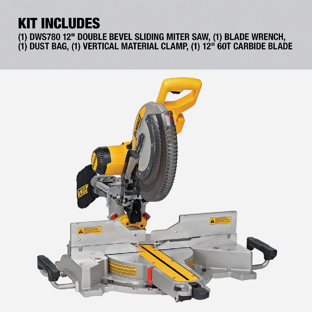DEWALT 12 In. 15-Amp Dual-Bevel Sliding Compound Miter Saw | Do it Best