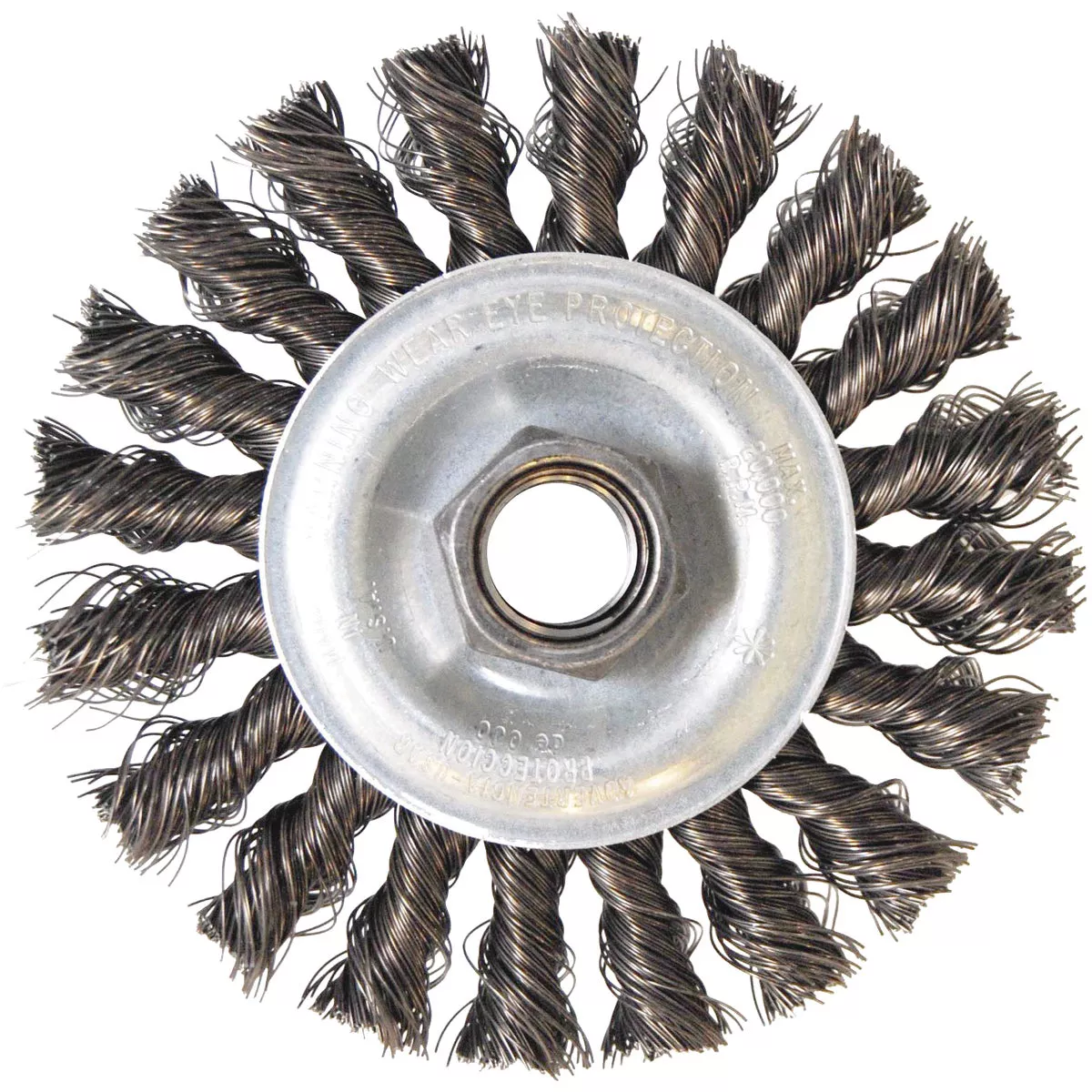 Weiler Vortec 4 In. Stringer Bead 0.014 In. Angle Grinder Wire Wheel ...