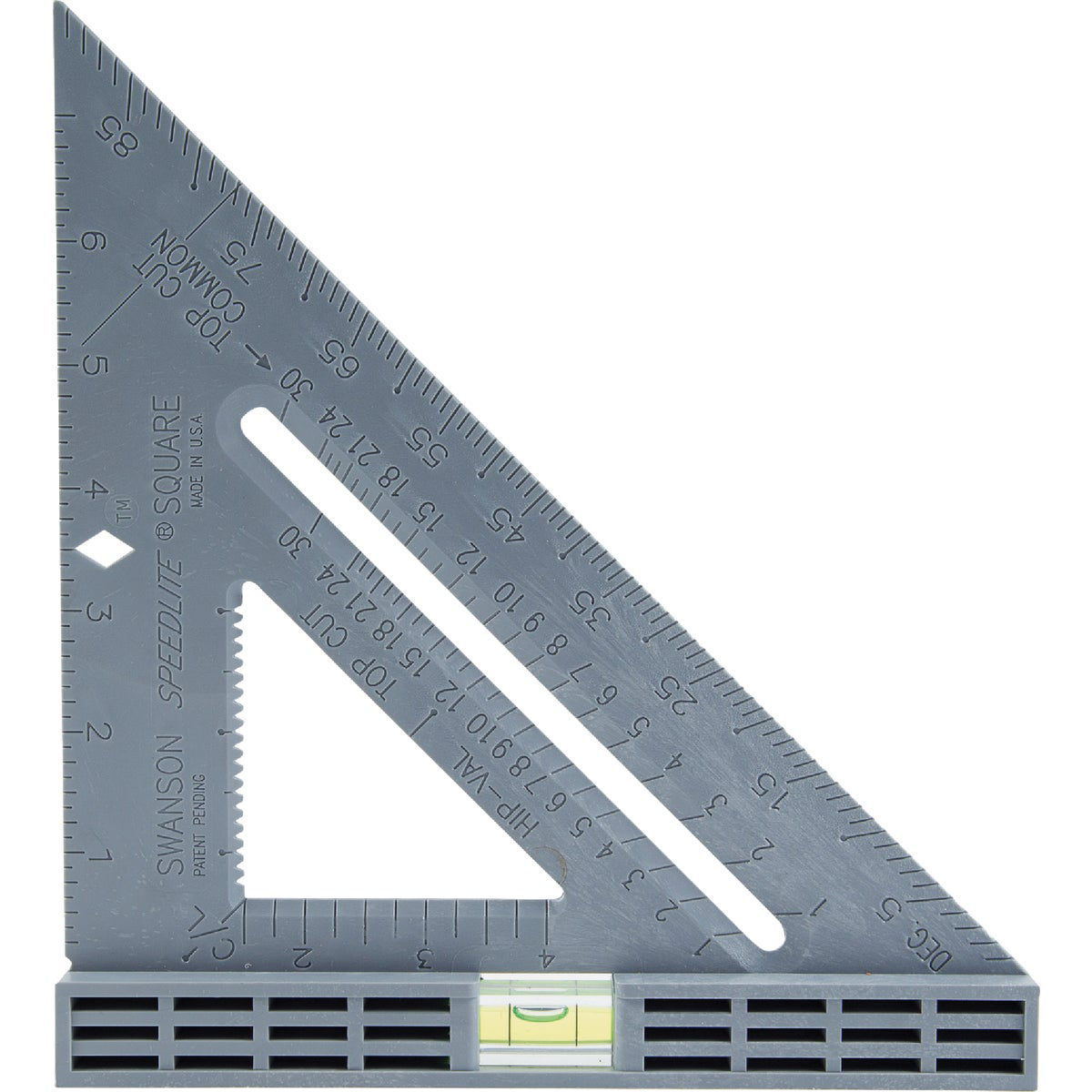 Swanson Speedlite 8 In. Plastic Rafter Square with Level | Do it Best