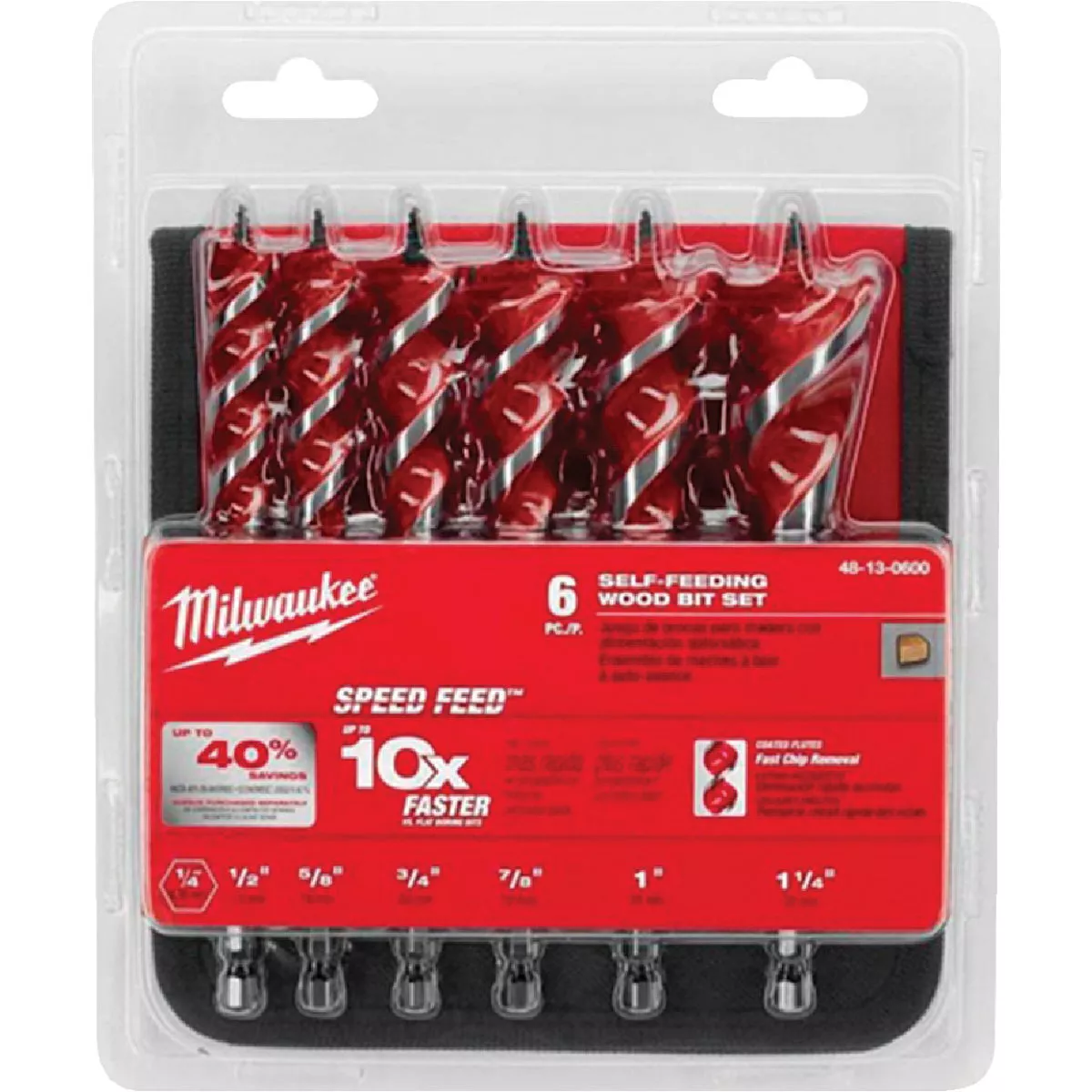 Milwaukee SPEED FEED 6-Piece Auger Bit Set | Do it Best