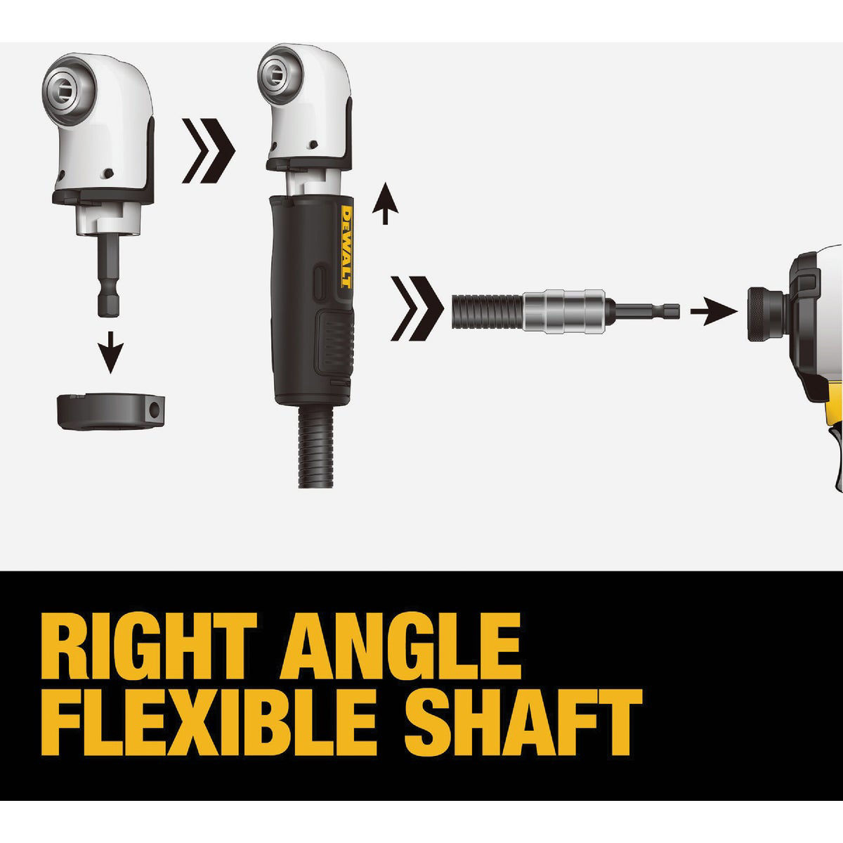 DEWALT FlexTorq 4-In-1 Modular Right Angle Attachment | Do it Best
