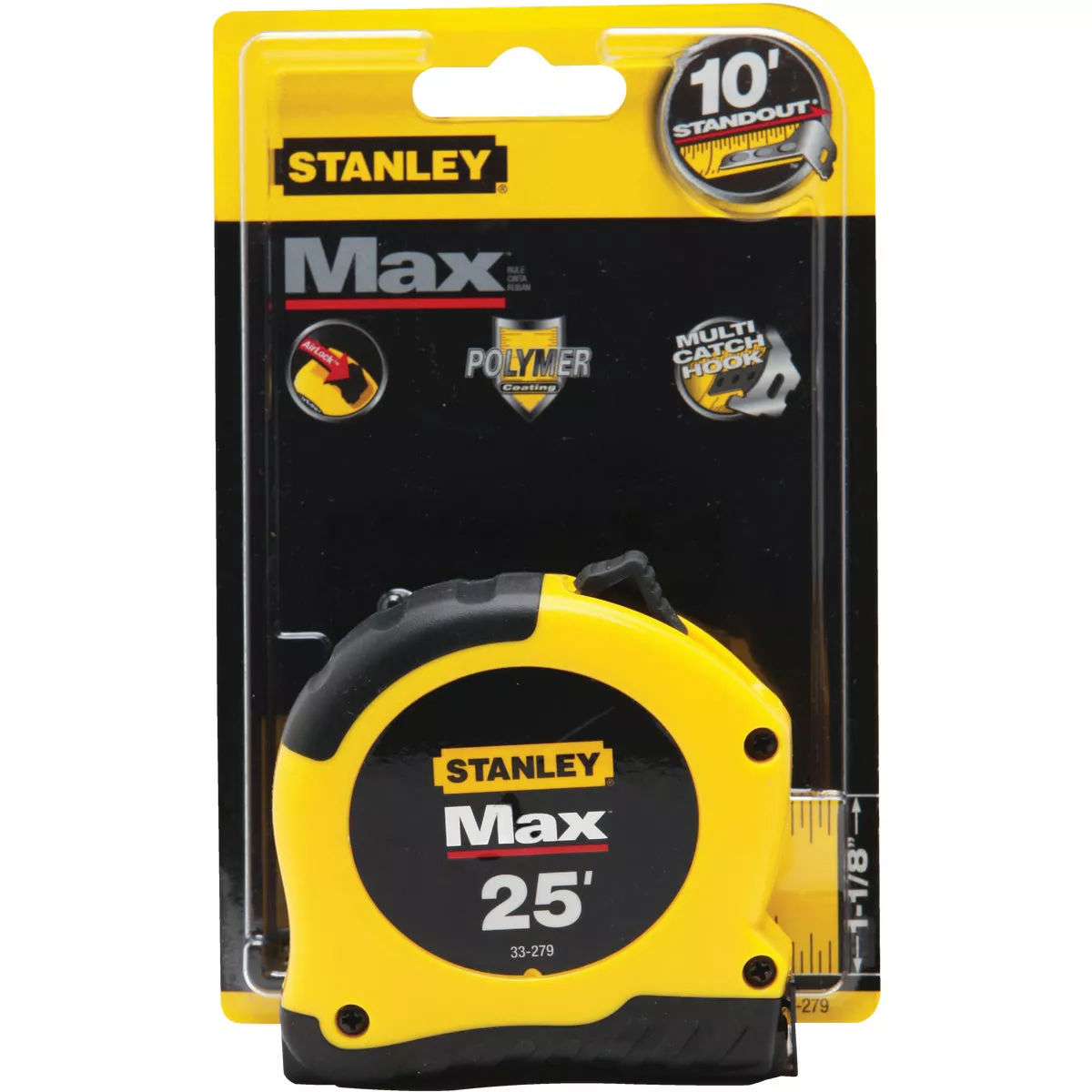 Stanley Max 25 Ft. Tape Measure | True Value Hardware