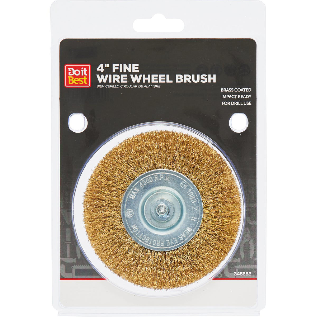 Do it 4 In. Mounted, Fine Drill-Mounted Wire Wheel | Do it Best