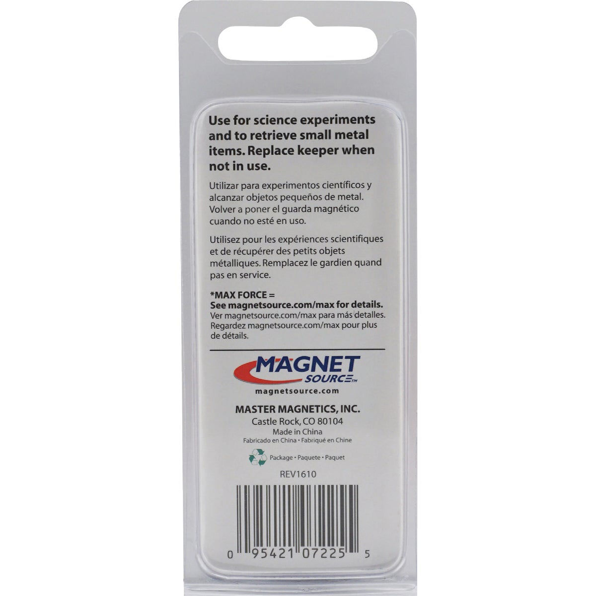 Master Magnetics 3 Lb. Horseshoe Alnico Power Magnet | Do it Best