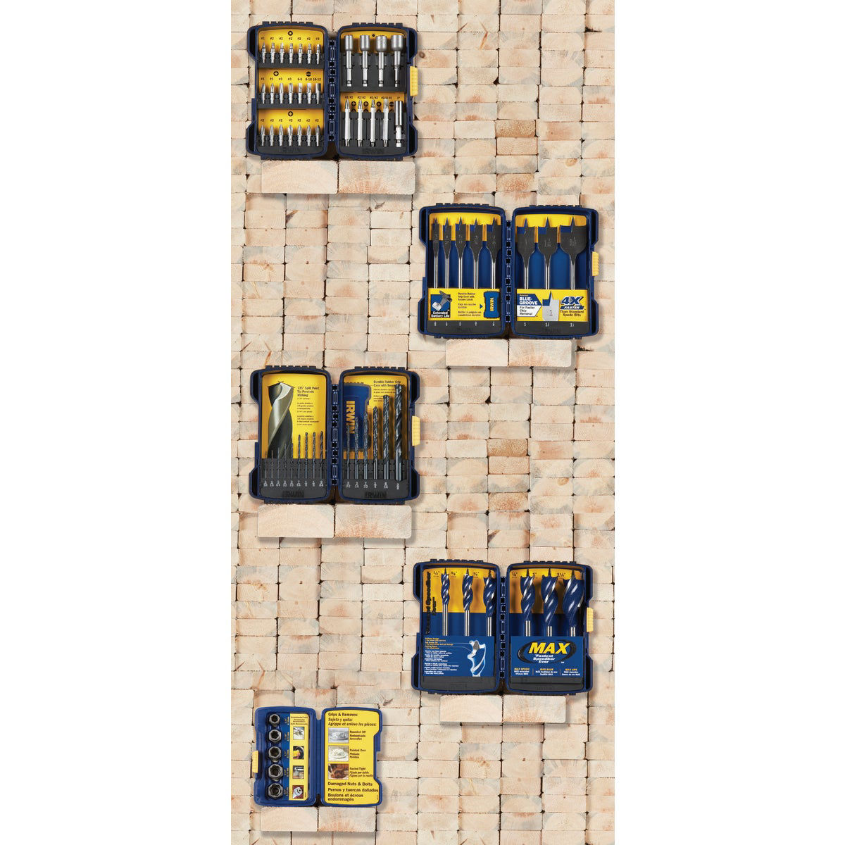 Irwin BOLT-GRIP 5-Piece Bolt Extractor Set | Do it Best