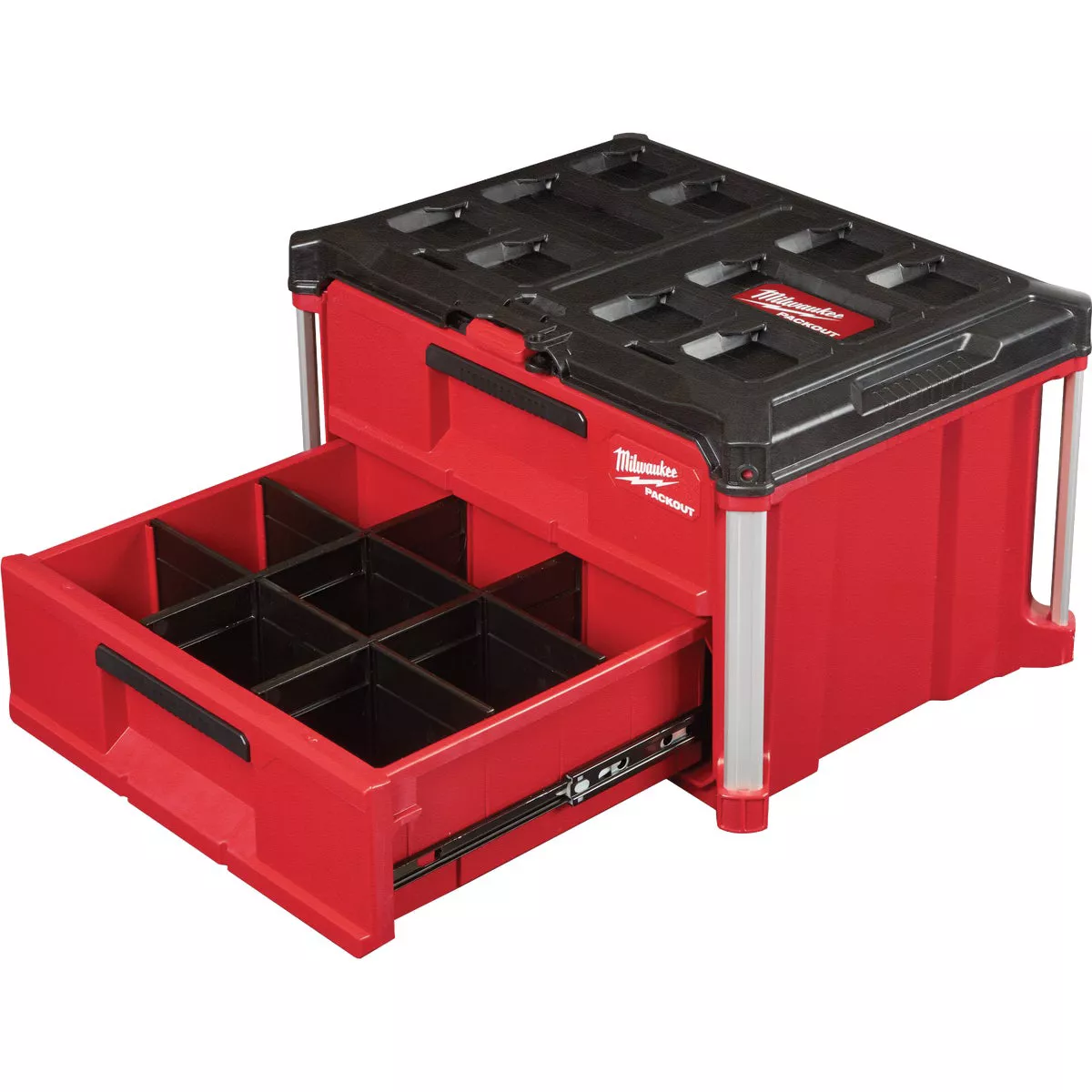 Milwaukee PACKOUT 2-Drawer Toolbox, 50 Lb. Capacity | Do it Best