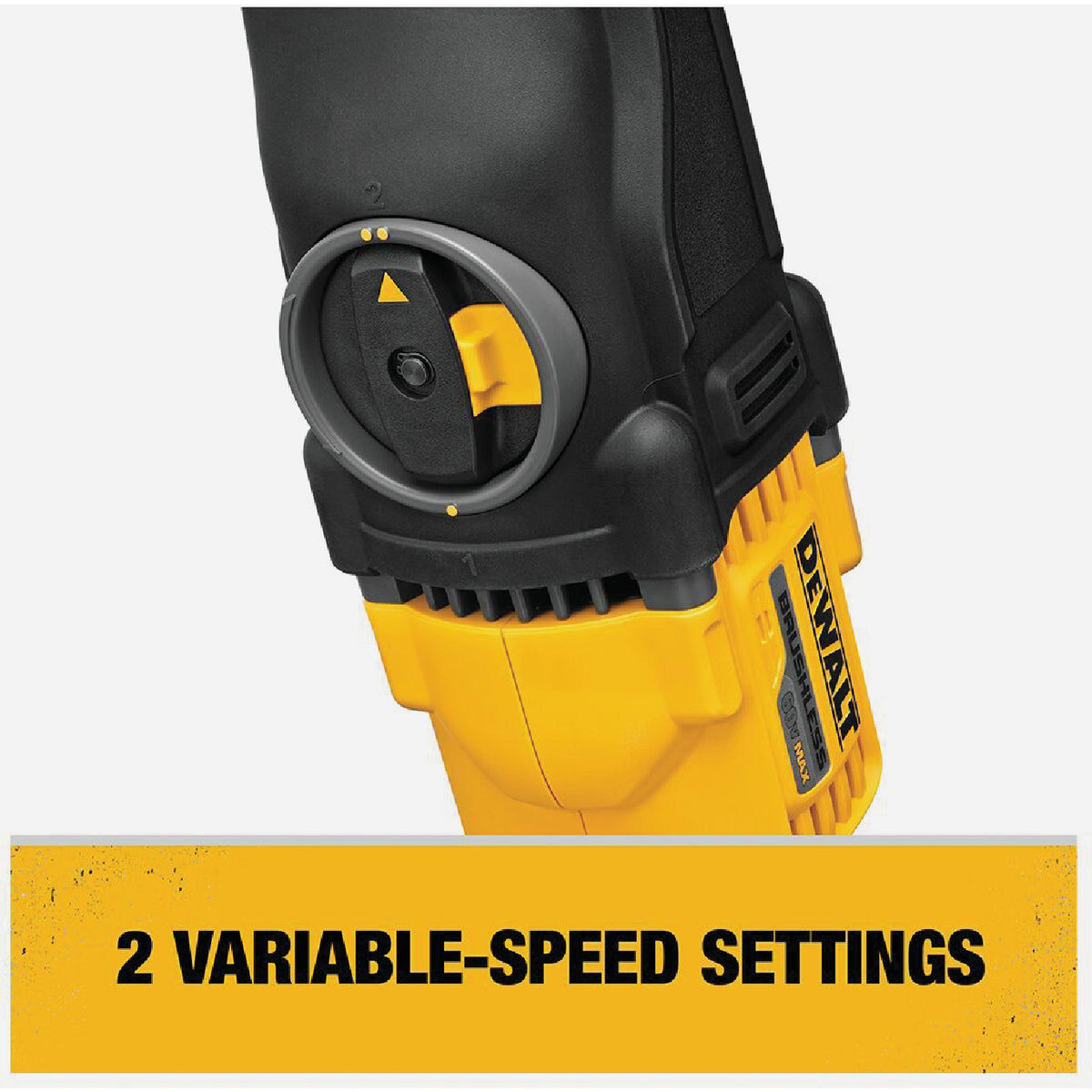 DEWALT FLEXVOLT 60V MAX Brushless 1/2 In. In-Line Stud & Joist Cordless ...