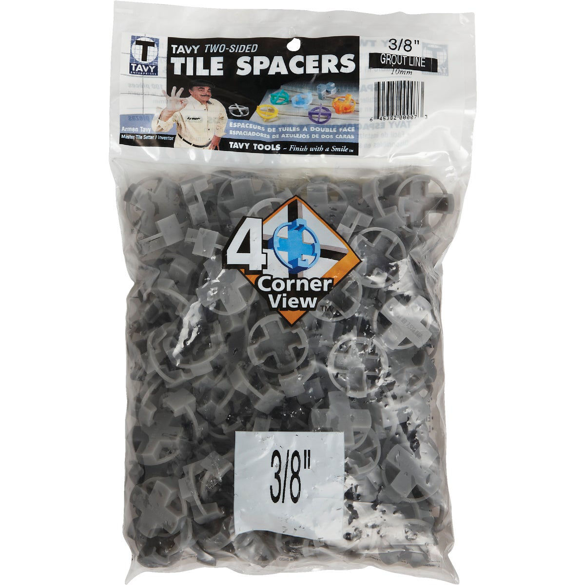Marshalltown 3/8 In. Gray Tavy Tile Spacers (100-Pack) | Do it Best