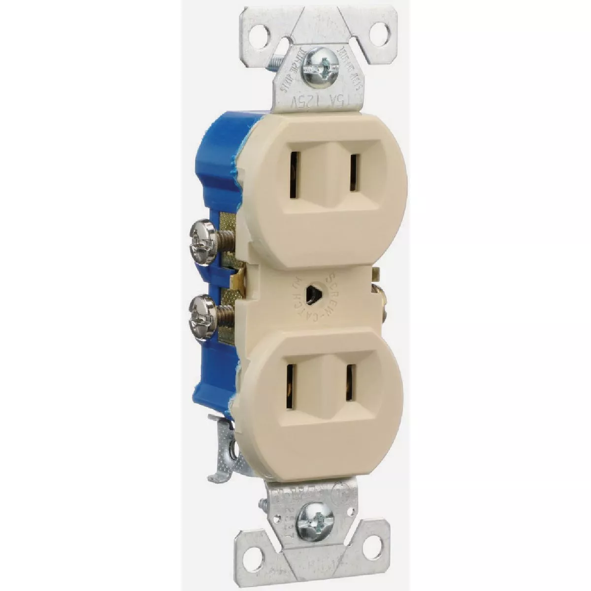 2-wire duplex outlet ivory- | True Value Hardware