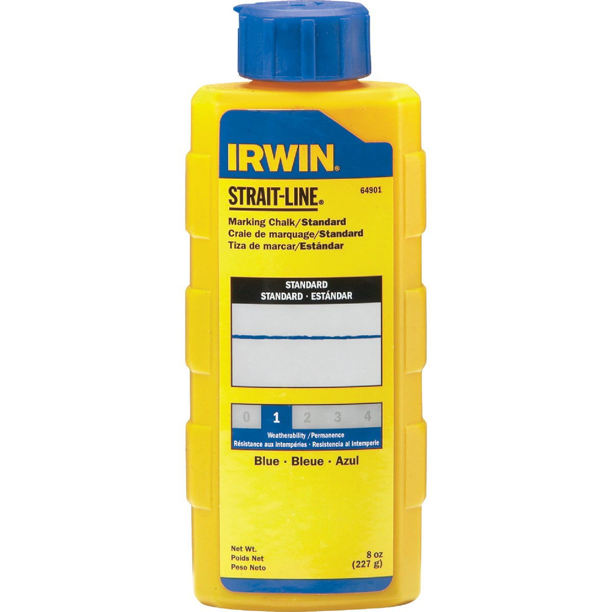 Irwin STRAIT-LINE 8 Oz. Blue Standard Chalk Line Chalk | Do it Best