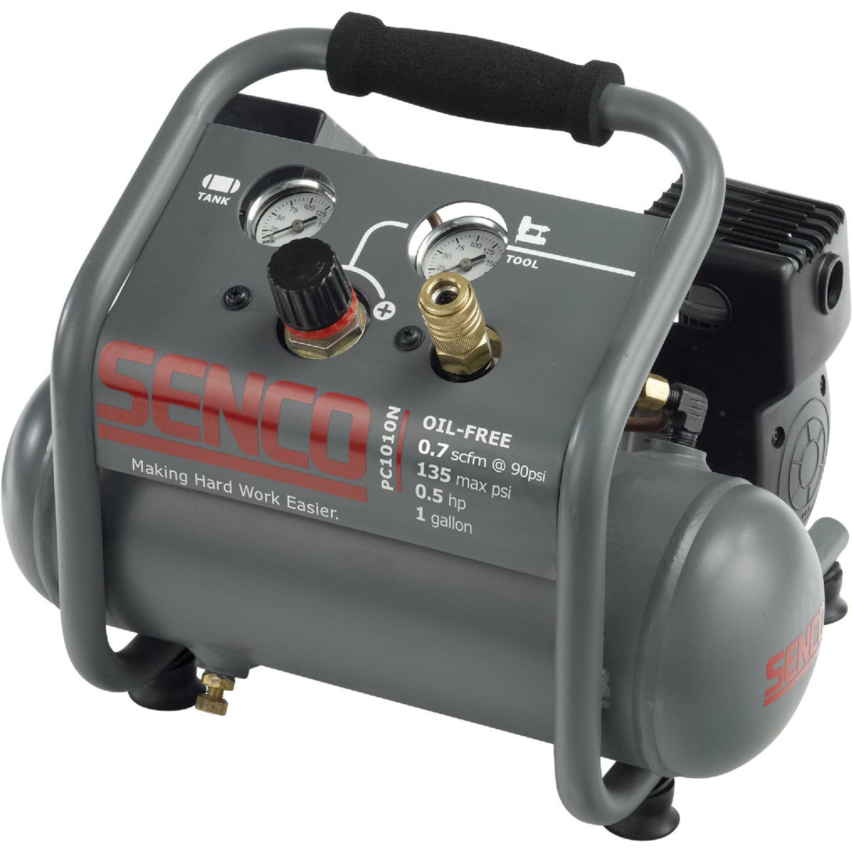 Senco 1 Gal. Portable 135 psi Finish & Trim Air Compressor | Do it Best
