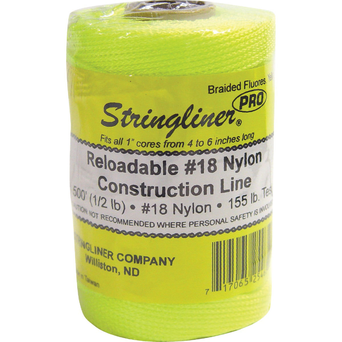 Stringliner 500 Ft. Fluorescent Yellow Braided Nylon Mason Line | Do it ...