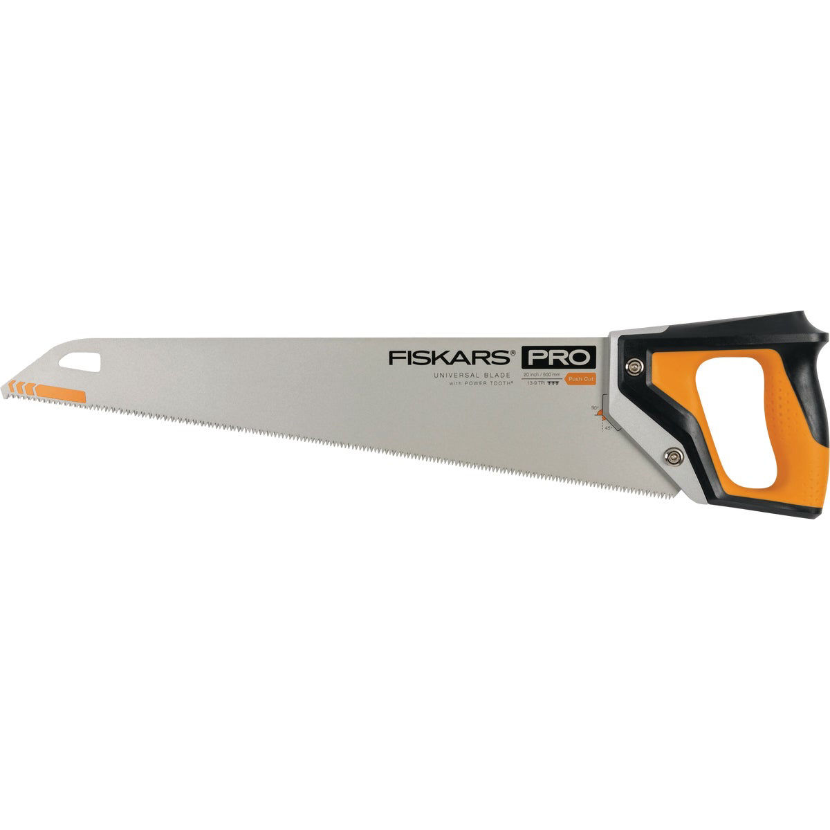 Fiskars Pro POWER TOOTH 20 In. L Blade Metal Handle Hand Saw with ...